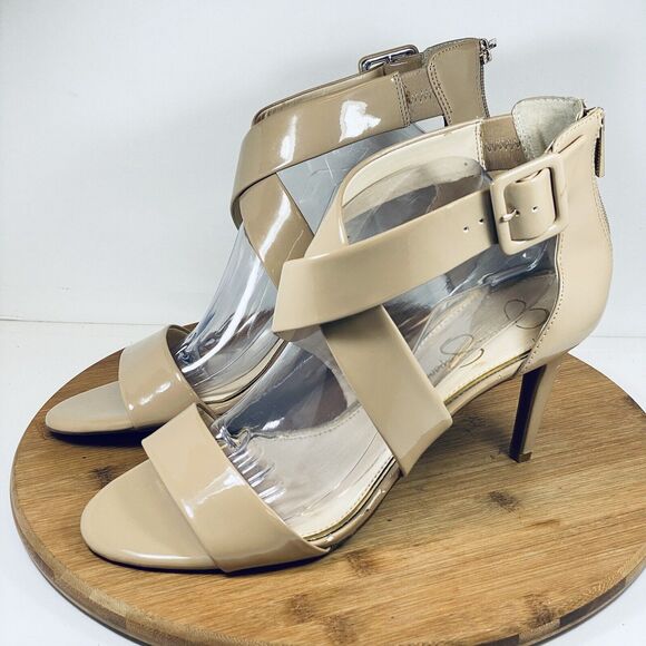 Jessica Simpson | Shoes | Jessica Simpson Jdliddy Heel Sandals Nude ...